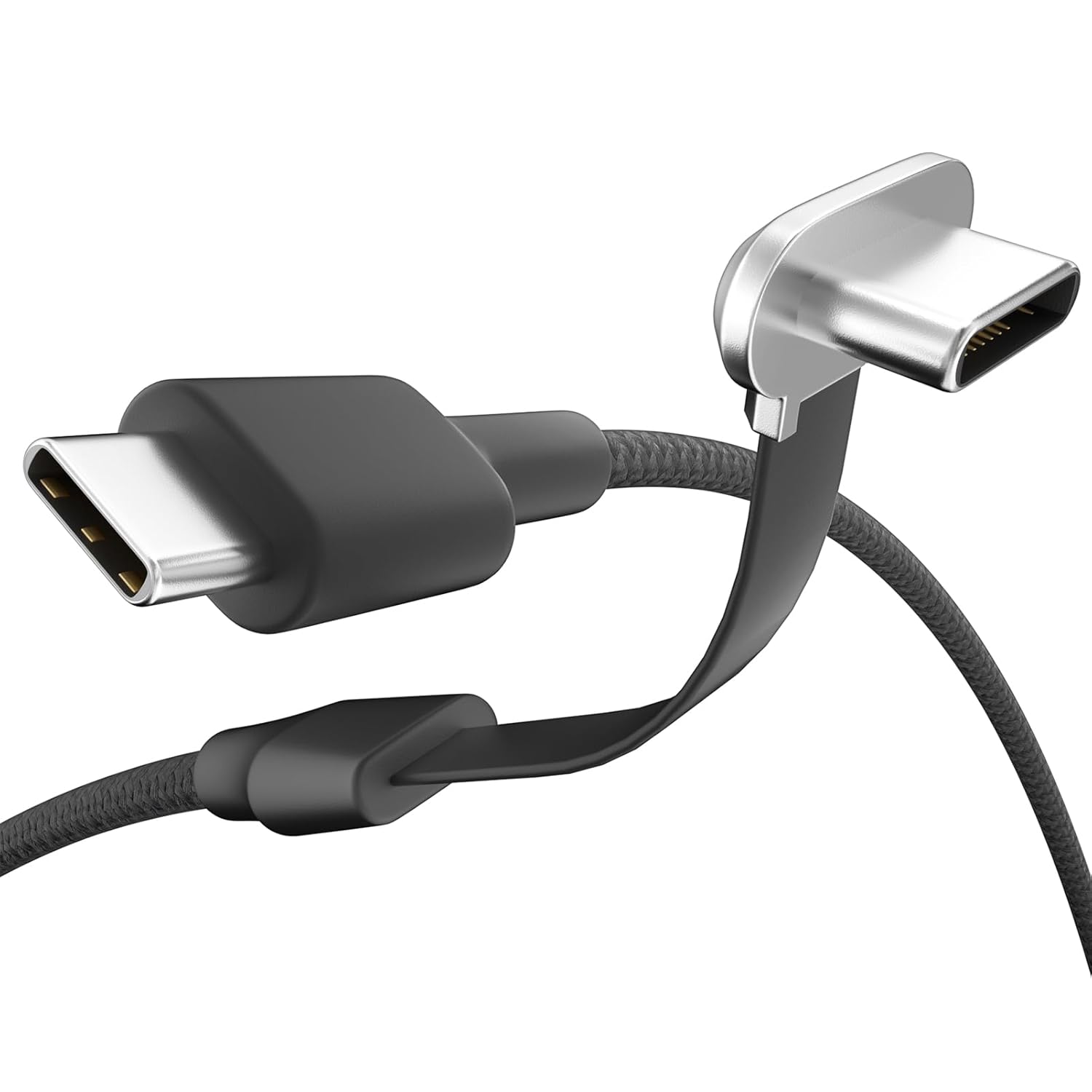 USB C Cable 10ft (3M), 90 Degree USB C to USB C Cable, Flat USB C Cable ...