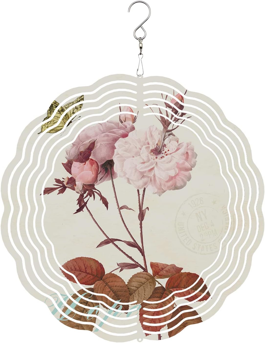 Amazon.com: Hope Wind Spinner 3D Stainless Steel, 7.8 Inch Double Sided ...