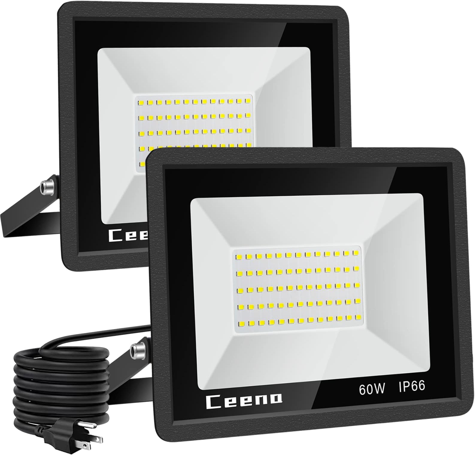 Amazon.com: Lysed 50W 12V LED Flood Light Warm White, DC 12V-60V Low ...