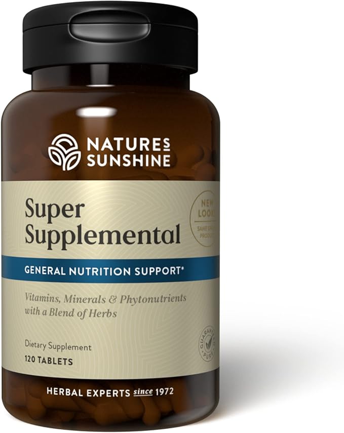 Amazon.com: Nature's Sunshine Super Supplemental, 120 Tablets ...