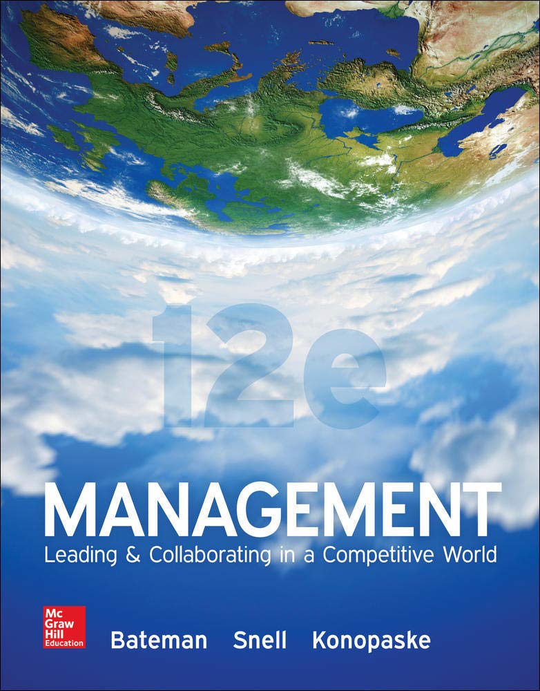 Management: Leading & Collaborating in a Competitive World: Bateman ...