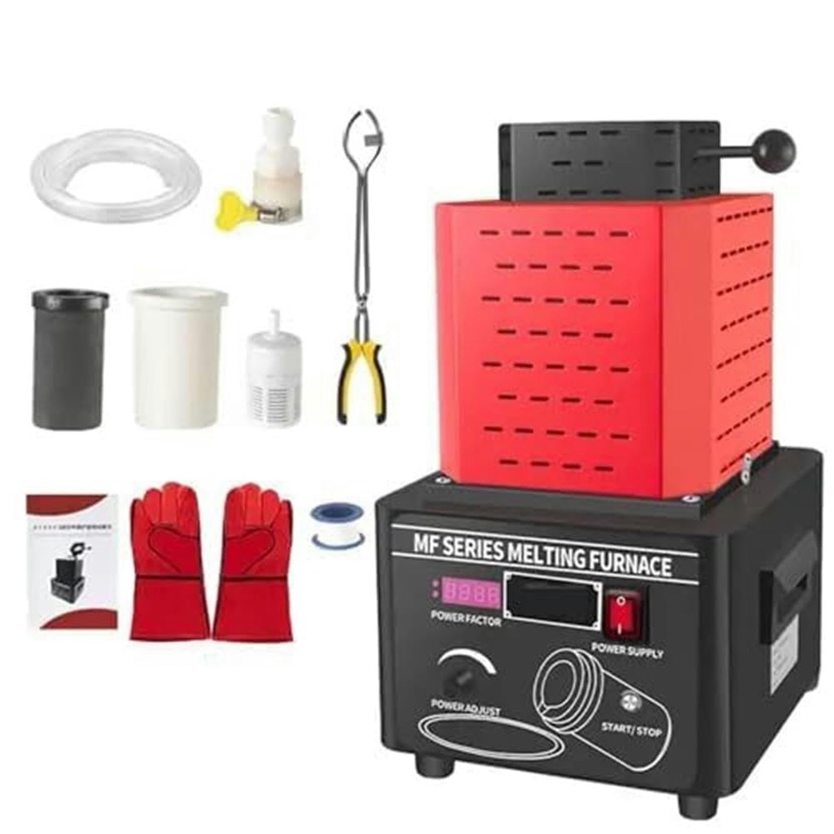 Amazon.com: BTURYT Electric Gold Melting Furnace, 1600℃/2912℉ Digital ...