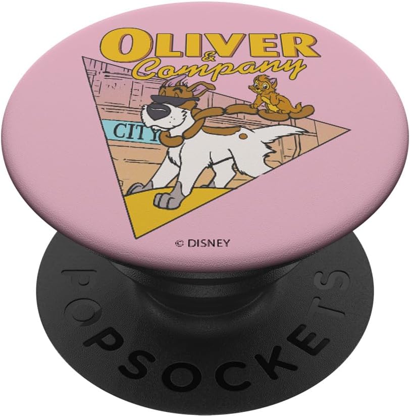 Amazon.com: Disney Oliver & Company Oliver And Dodger PopSockets ...