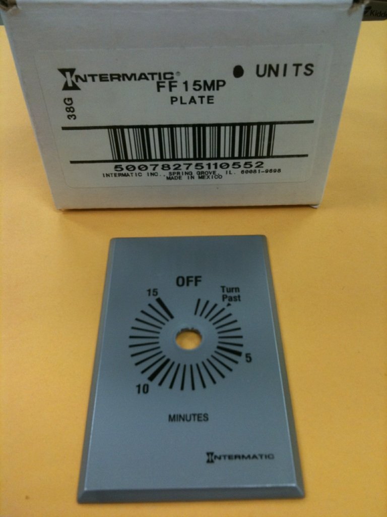 Intermatic Ff15Mp Timer Metal Plate for 15 Min. Series: Amazon.com ...