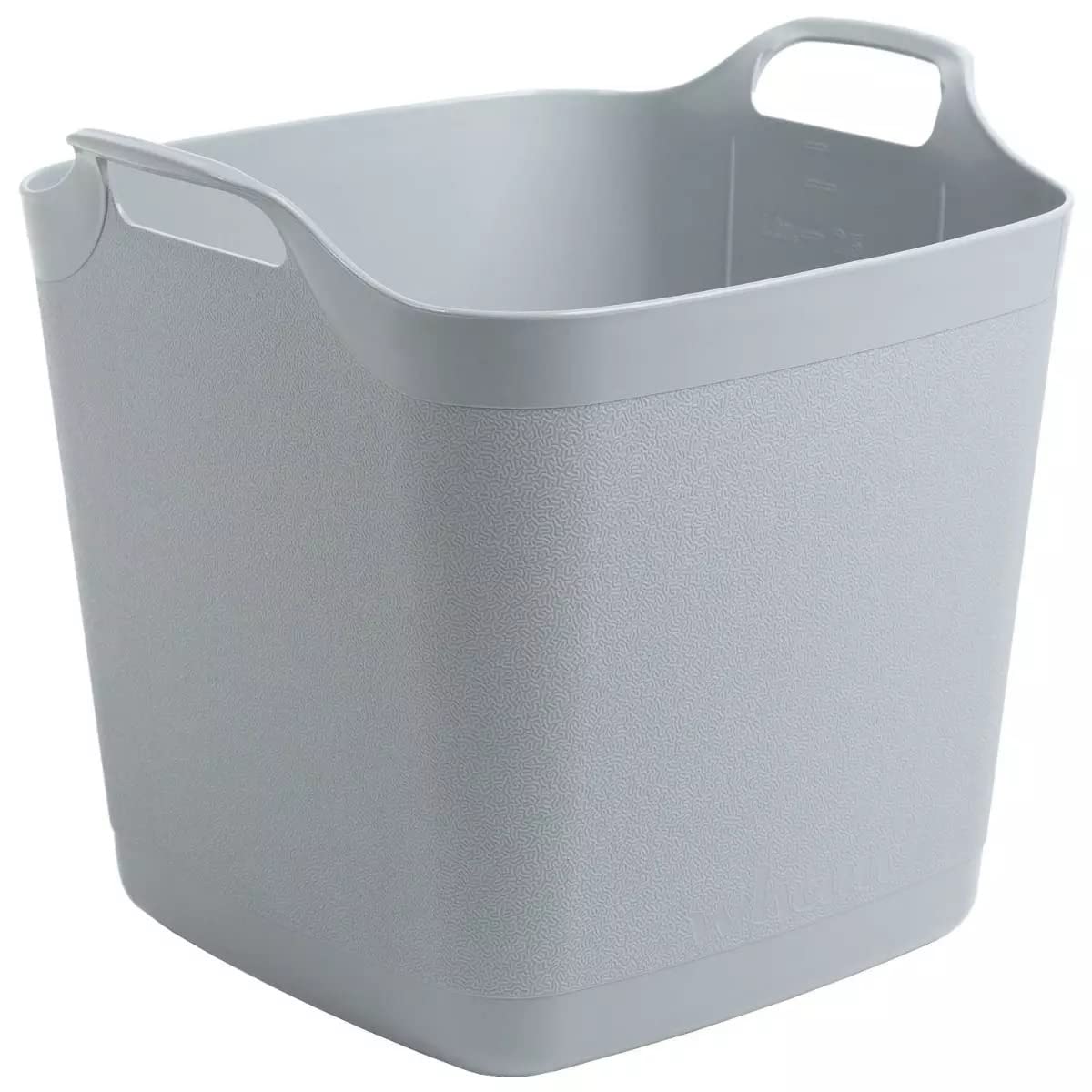 SAVING HUB Square Flexi Tub Large Bucket Laundry Clothes Storage Basket ...
