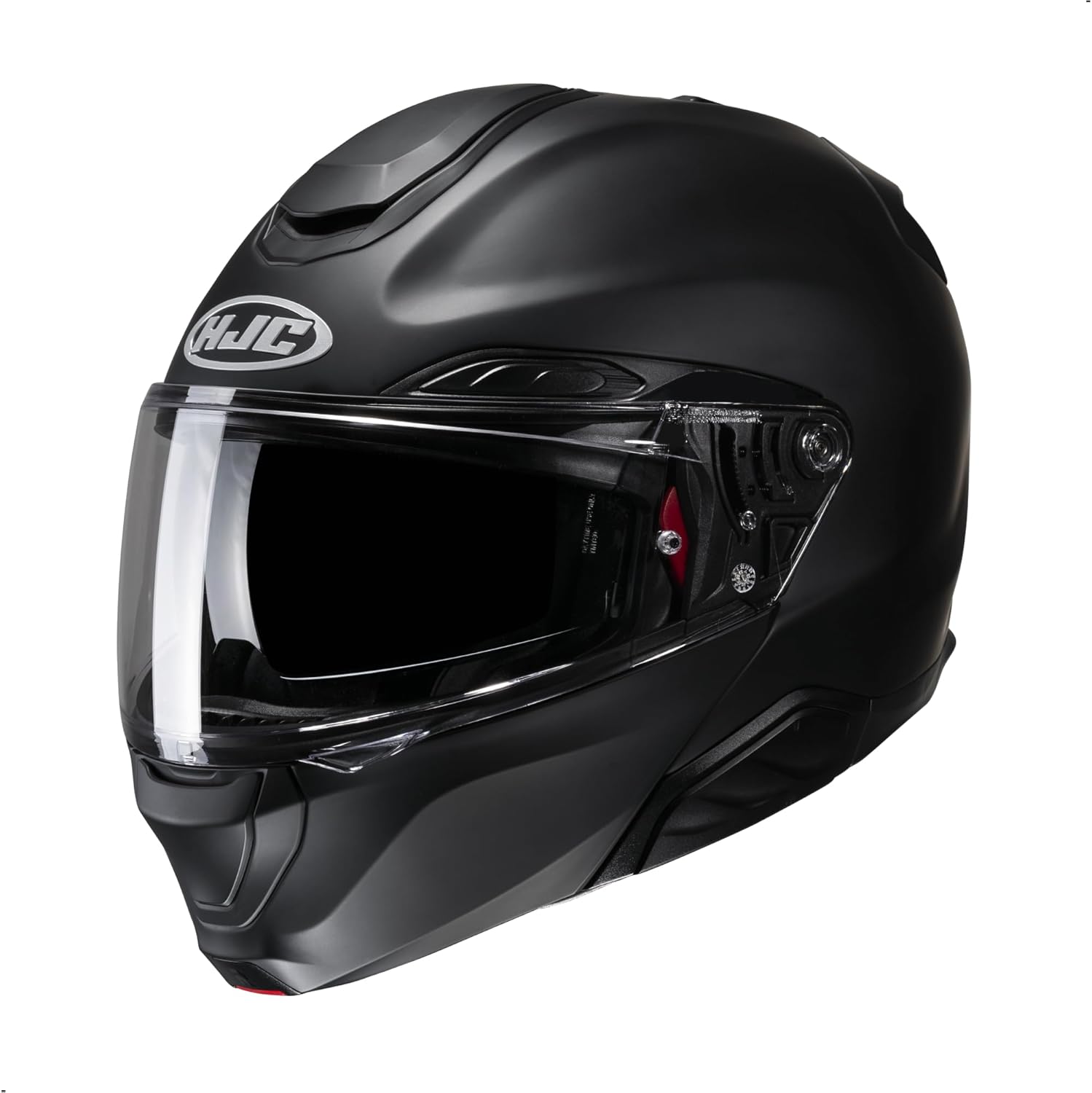 Amazon.com: HJC RPHA 91 Solid Modular Motorcycle Helmet with HJ-37 ...