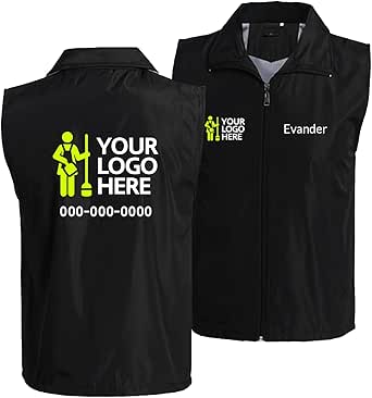 Custom Cleaning Company Uniforms Vest Personalized Logo for Cleaners ...