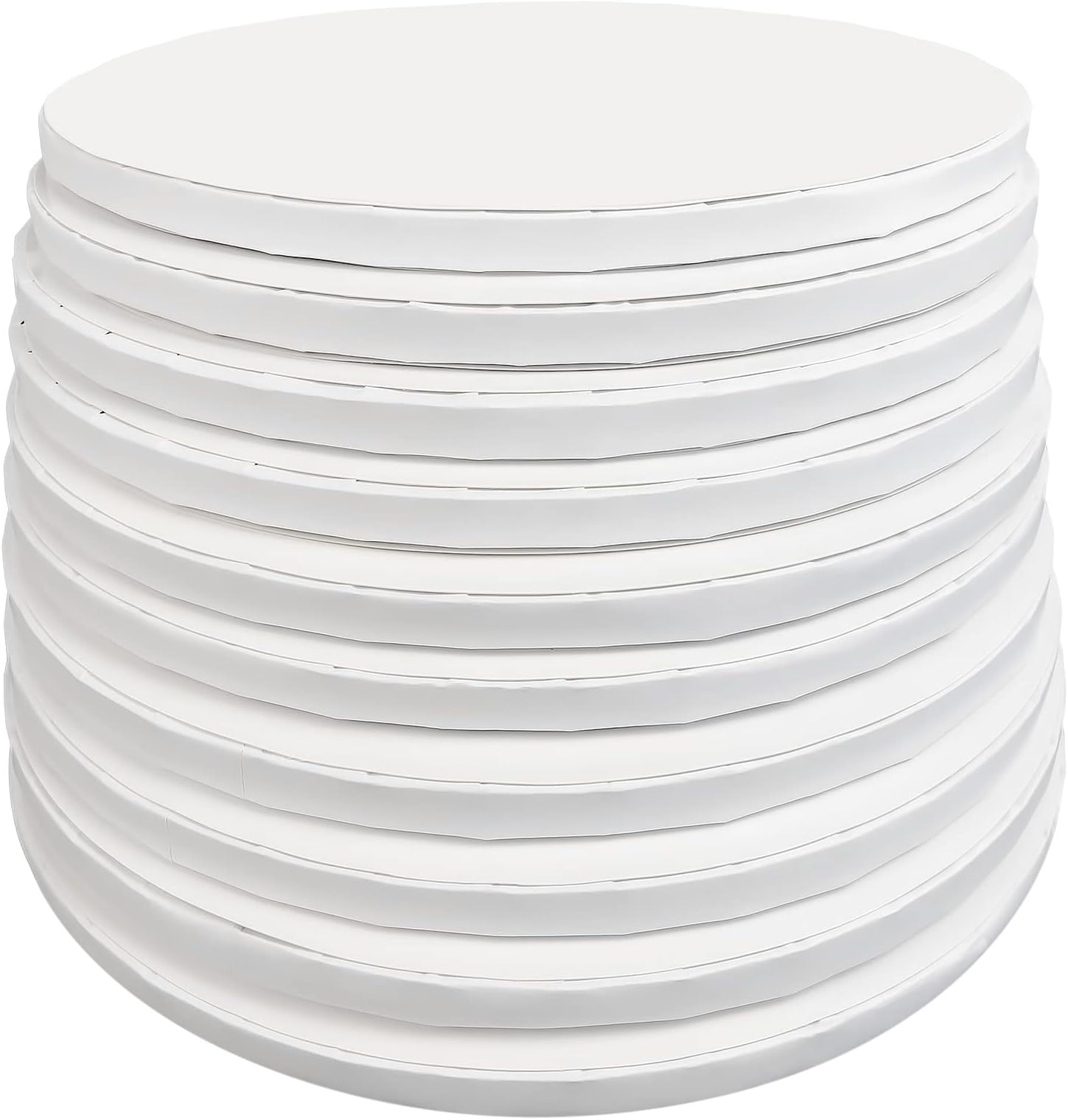 Amazon.com: 10-Pack Cake Drums Round 12 inches,Thick Cake Boards Smooth ...