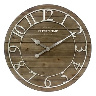 Rustic Wall Clocks – Farmhouse Style Wooden Wall Timepieces