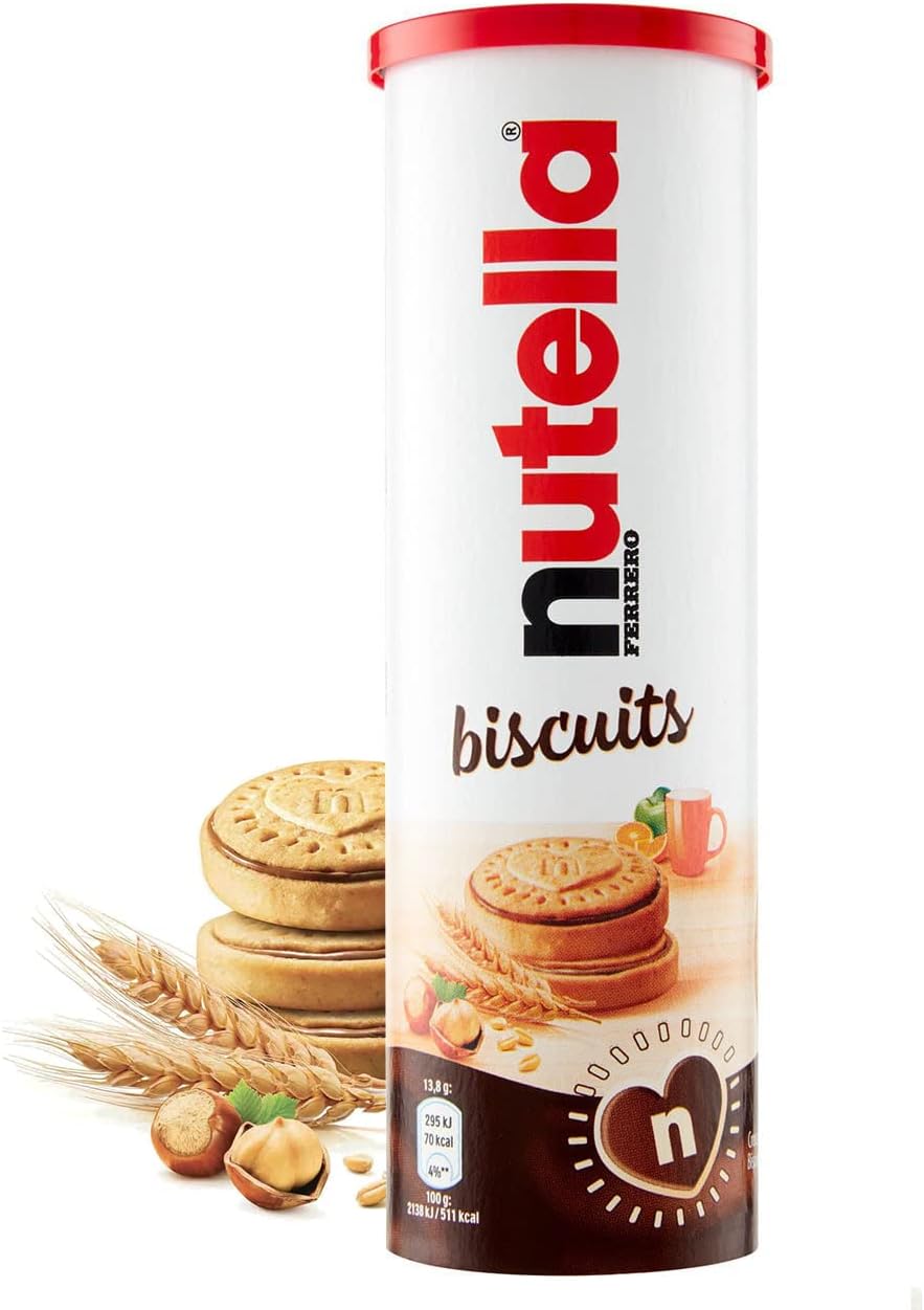 Amazon.com: Nutella Biscuits - Delicious Nutella Cookies With Hazelnut ...