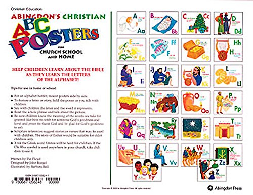 Abingdon's Christian ABC Posters for Church, School and Home: Amazon.co ...