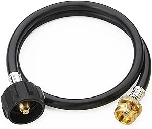 for Weber Q Series Grill Adapter Hose - QCC1 Propane Tank Converter 1lb ...