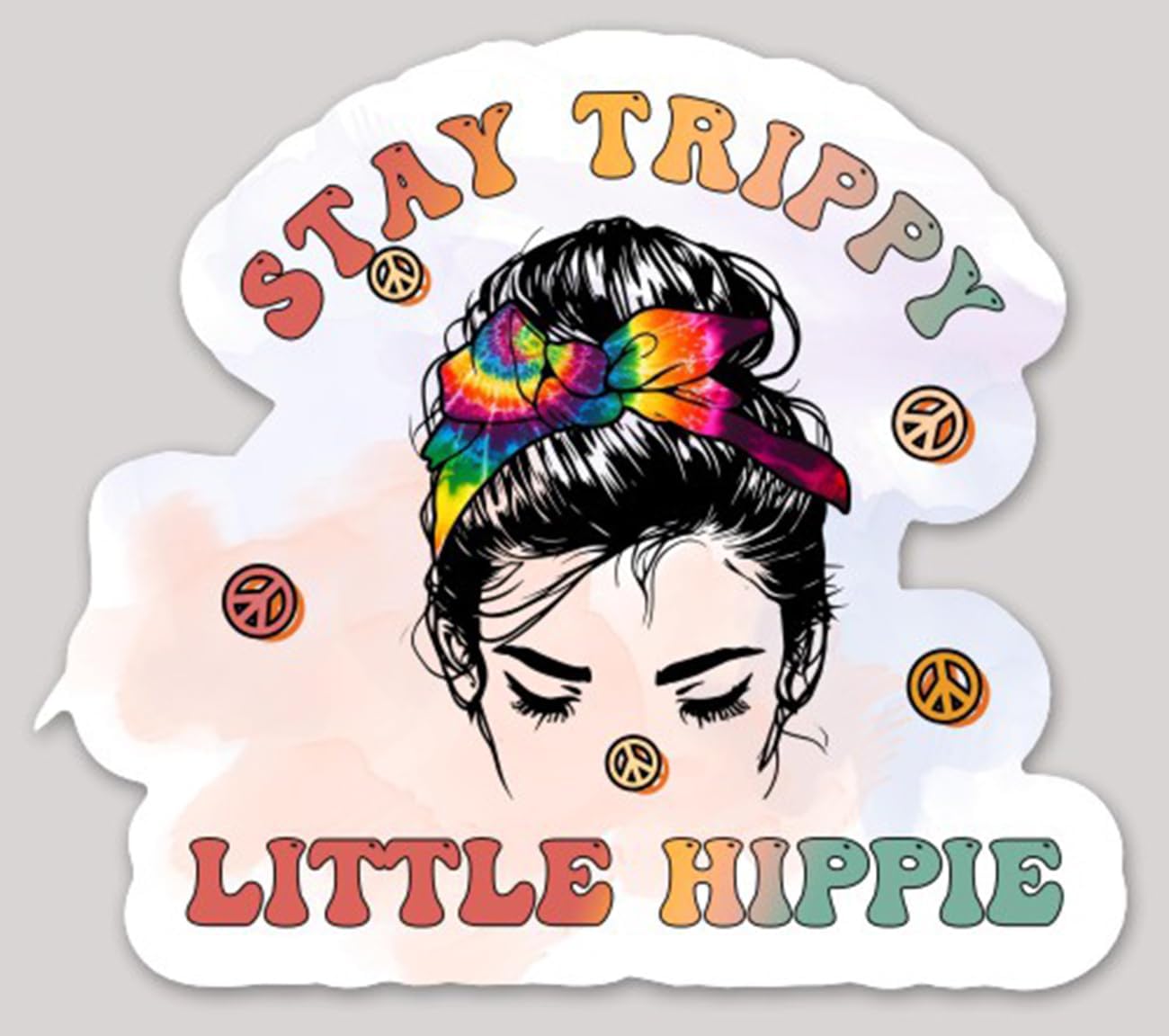 Amazon.com - Stay Trippie Little Hippie Sticker Decal Waterproof Vinyl ...