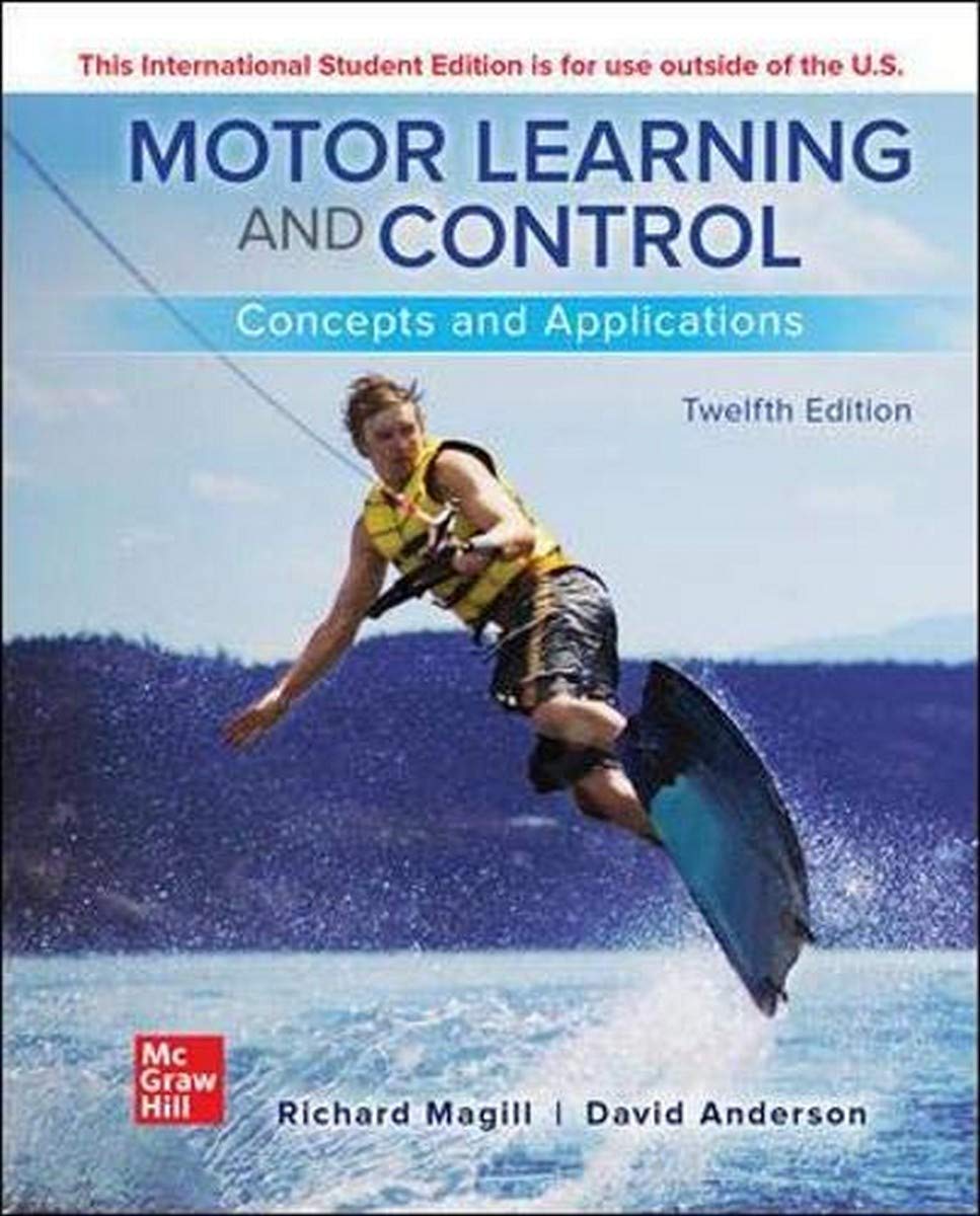 Motor Learning & Control Concepts: Anderson, David, Magill, Richard ...
