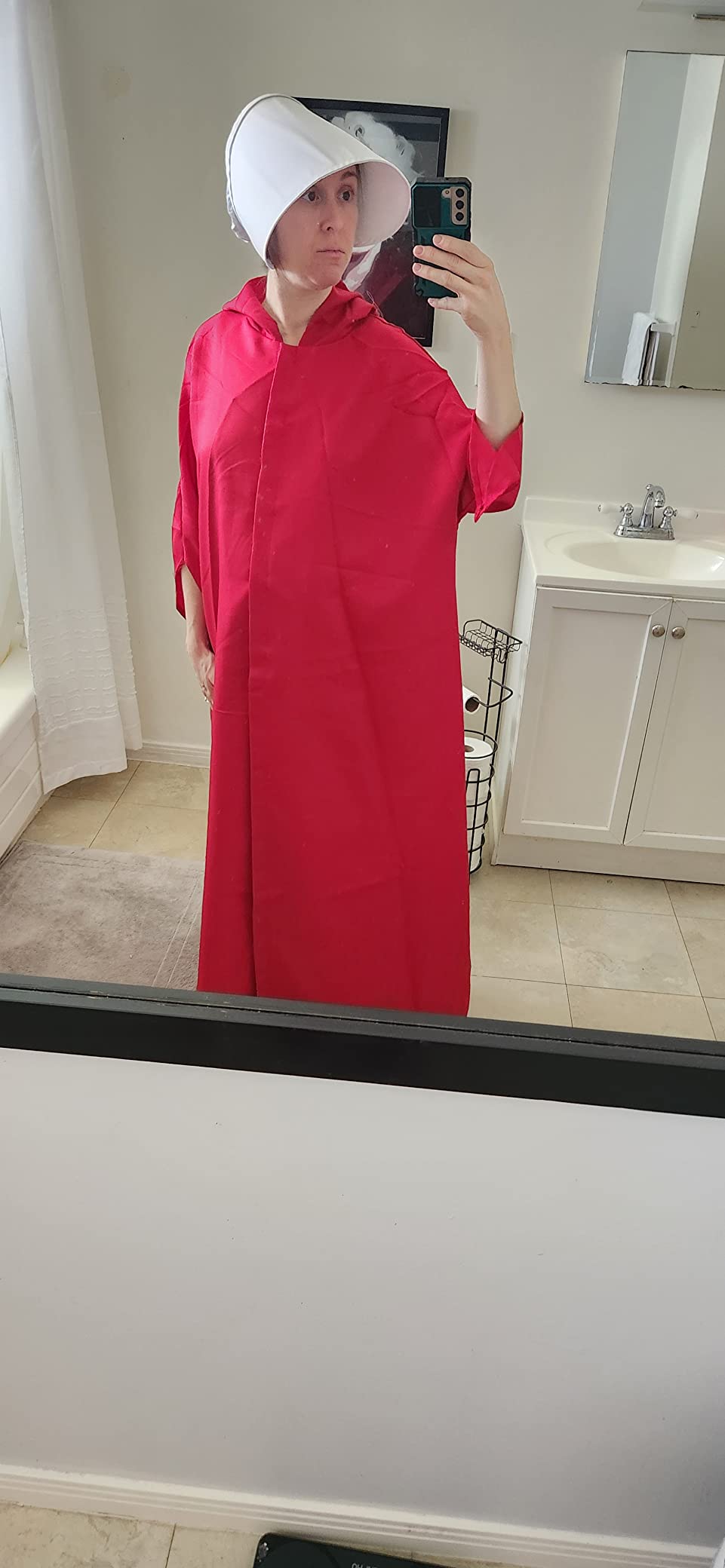 $4/mo - Finance PartyEver Handmaid Offred Cosplay Costume Women Red ...