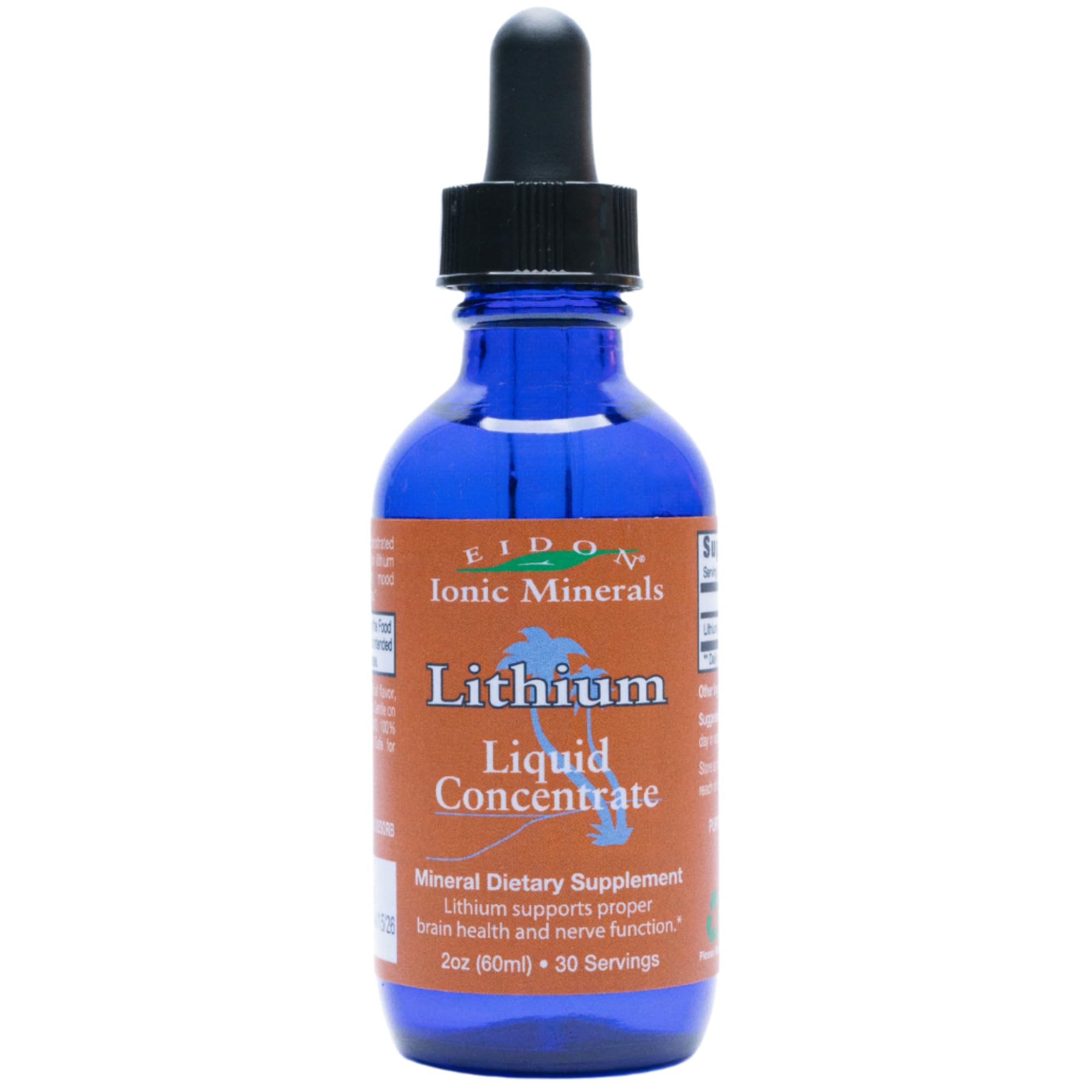 Amazon.com: Eidon Ionic Minerals Liquid Lithium - Lithium Chloride ...