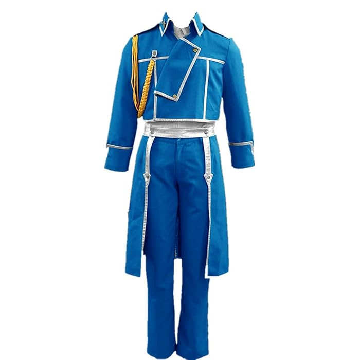 Buy CosplayLife Fullmetal Alchemist Colonel Roy Mustang Lieutenant Riza ...