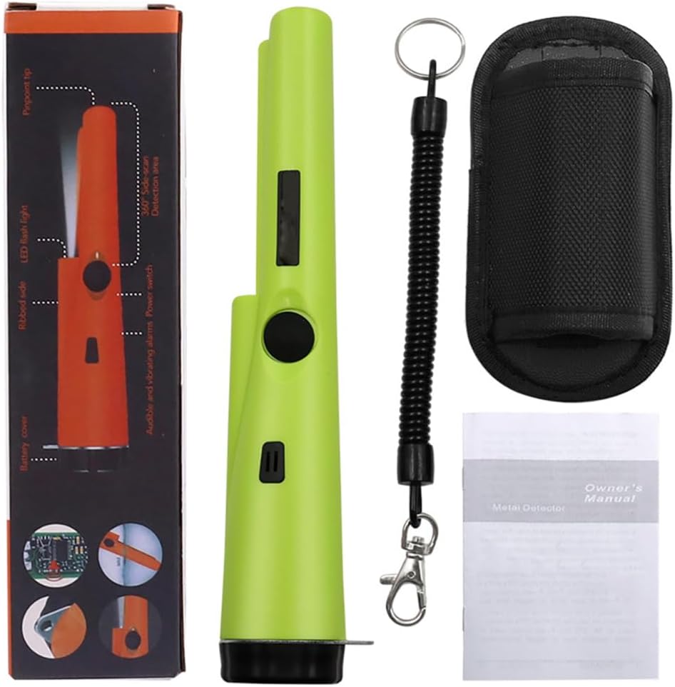 Amazon.com : Metal Detector Pinpointer with Led Light,Waterproof ...