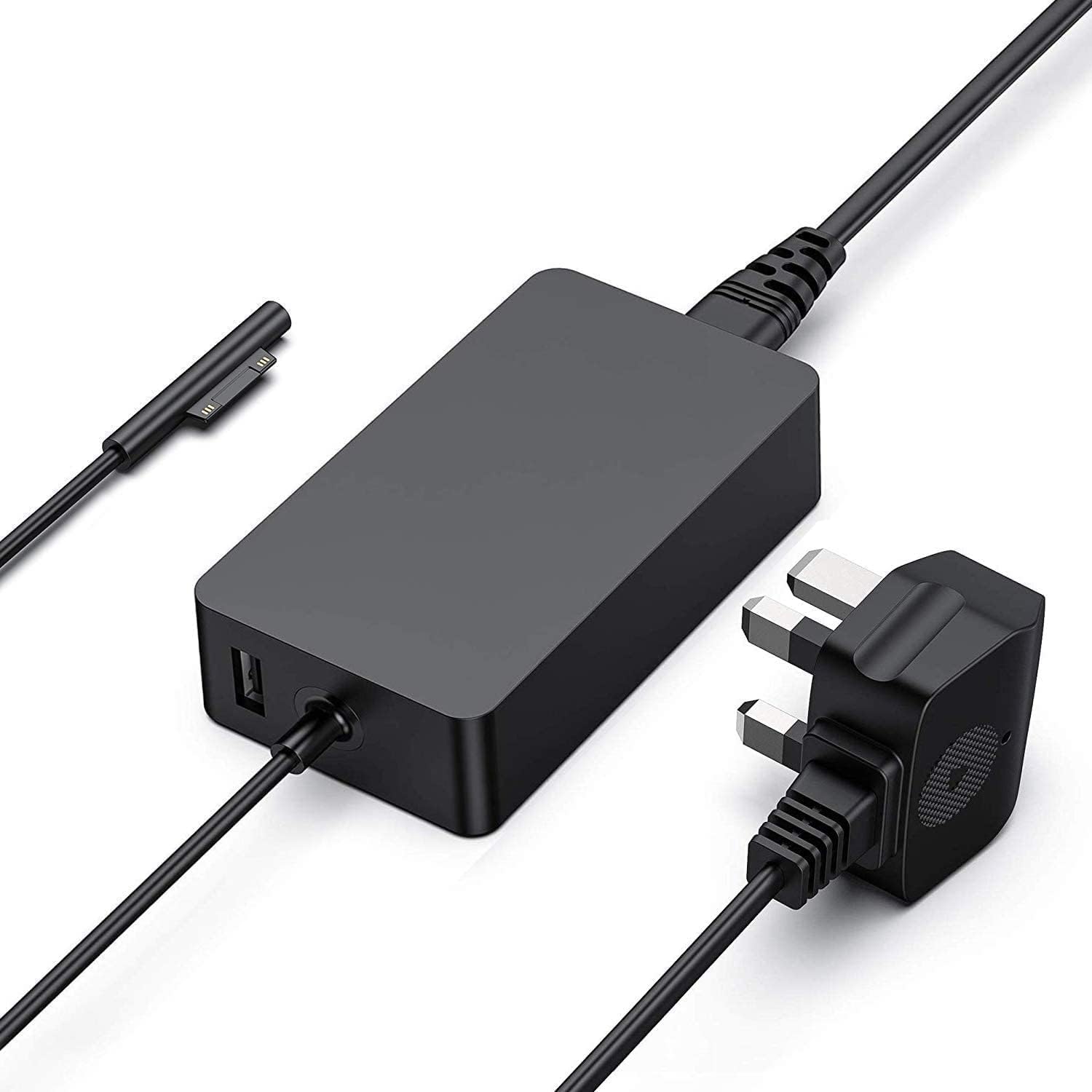 Microsoft Surface Power Supply - 44W Adapter with USB Charging Port ...