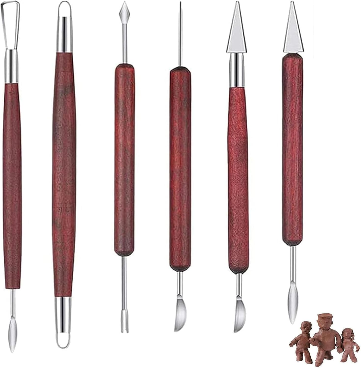 6 Pcs Clay Tools, Sculpting Tools, Clay Sculpting Tools, Clay Tools ...