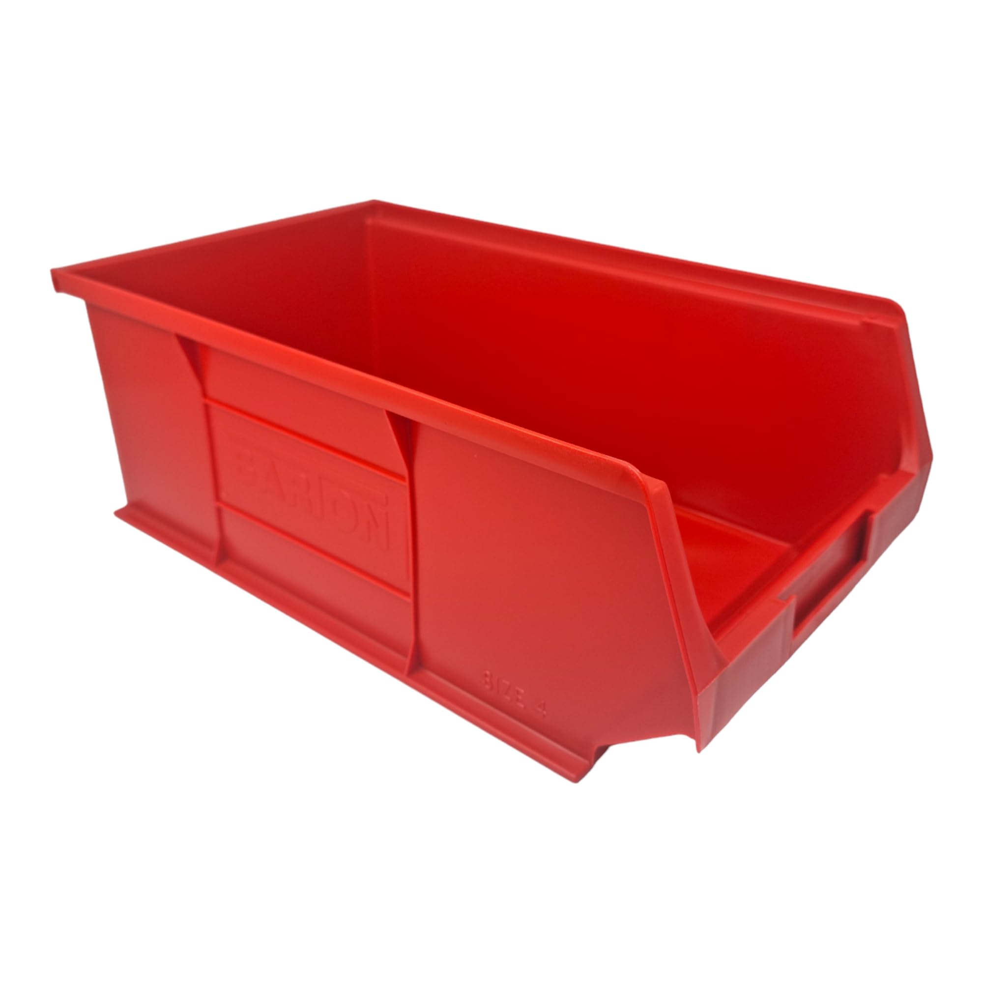 Red Storage Lin Bins | Tool Organiser Bin | Stackable Boxes for Garage ...