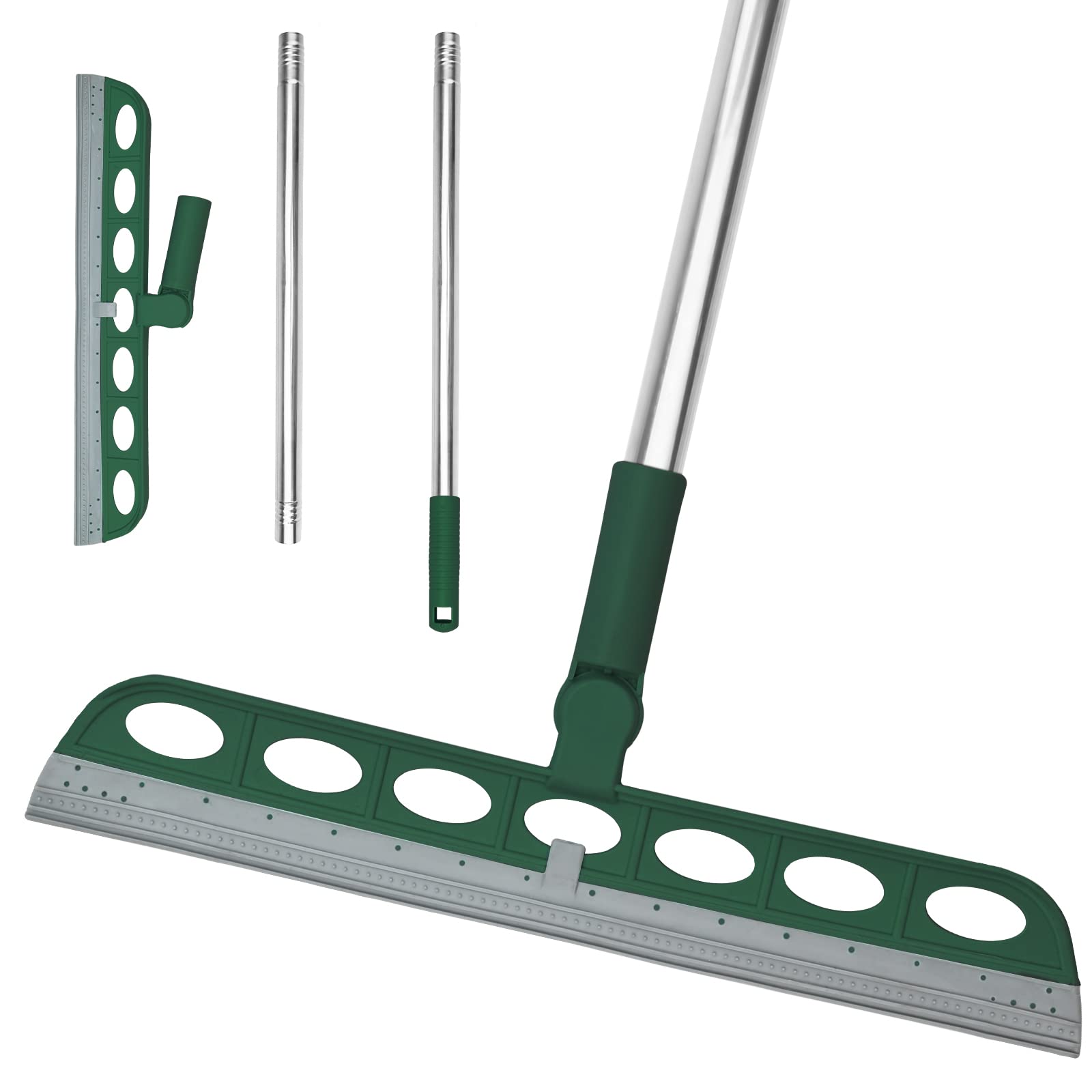 Floor Squeegee Mop, Widen Wet Room Floor Squeegee, Quick Drying Water ...