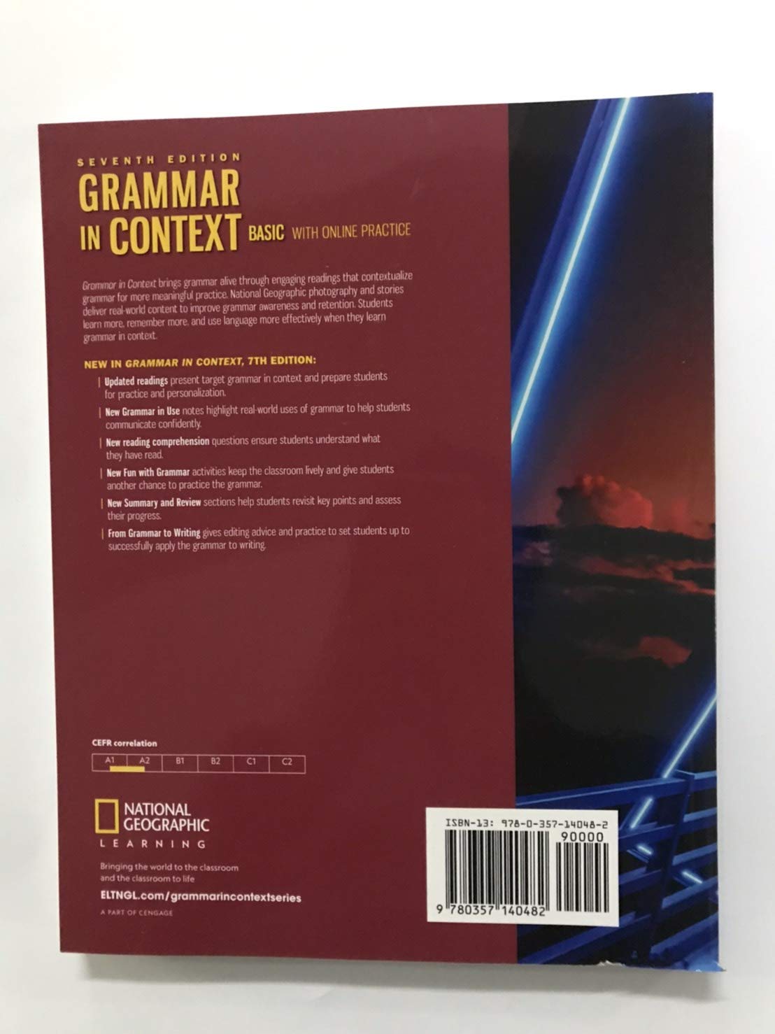 Snapklik.com : Grammar In Context Basic: Student Book