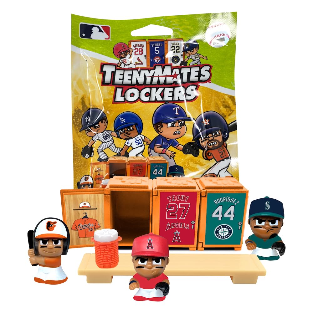 Snapklik.com : Party Animal TeenyMates MLB Baseball 2024 Locker Room ...