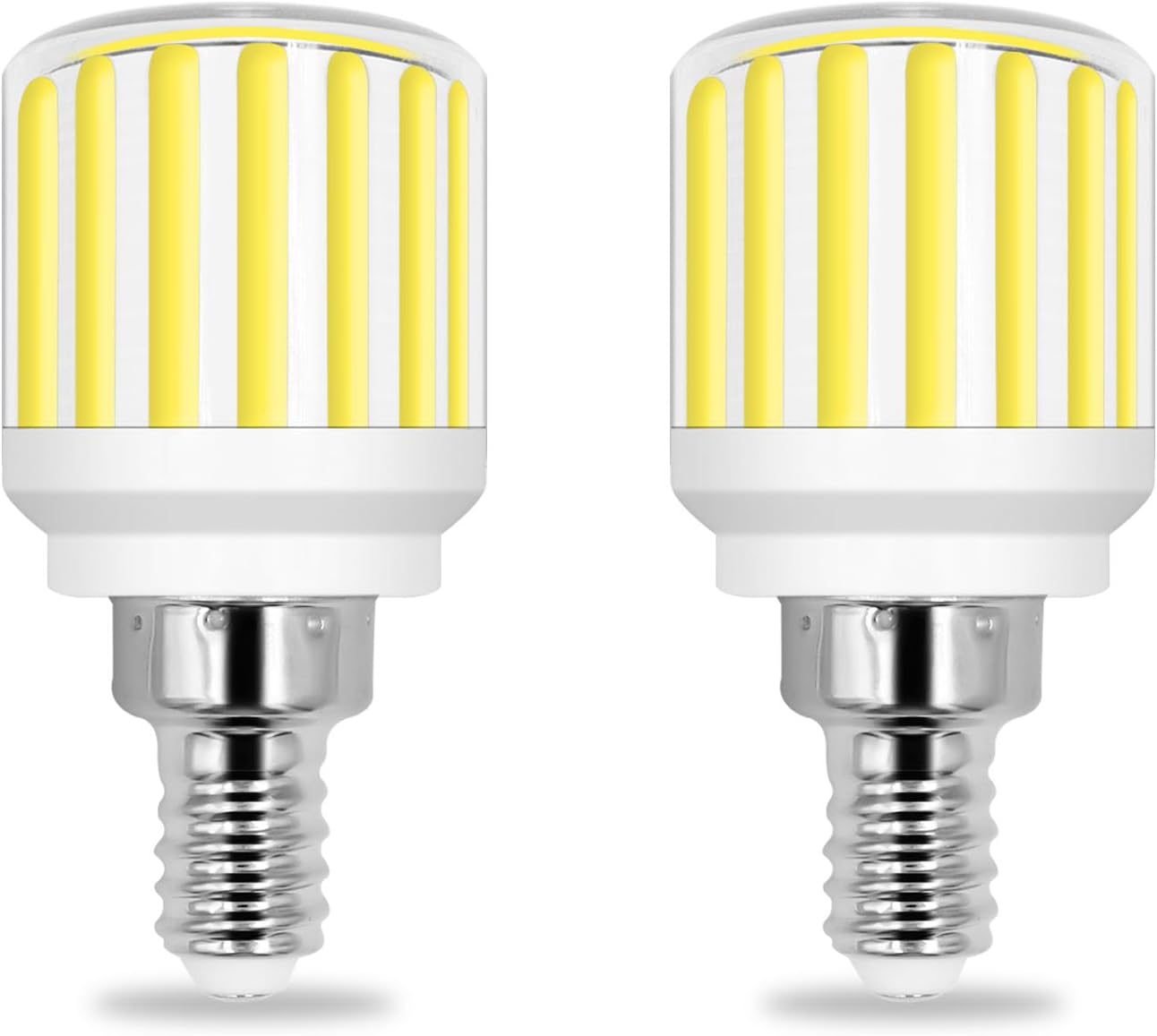 E12 LED Candelabra Bulbs, 7W T8/T10 Bulb Equivalent to E12 Halogen Bulb ...