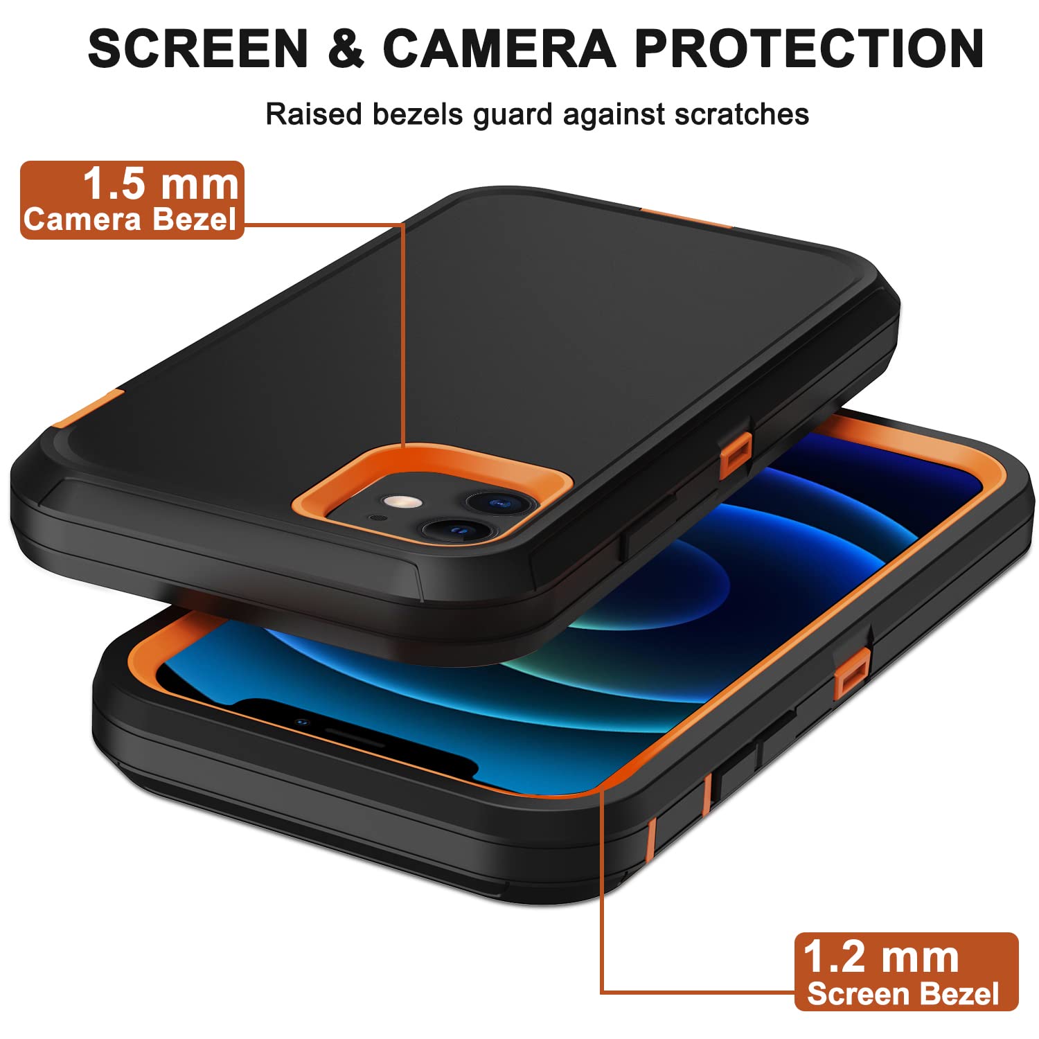 IPhone 12 Protective Case Defender IPhone 12 Case With Belt Clip ...