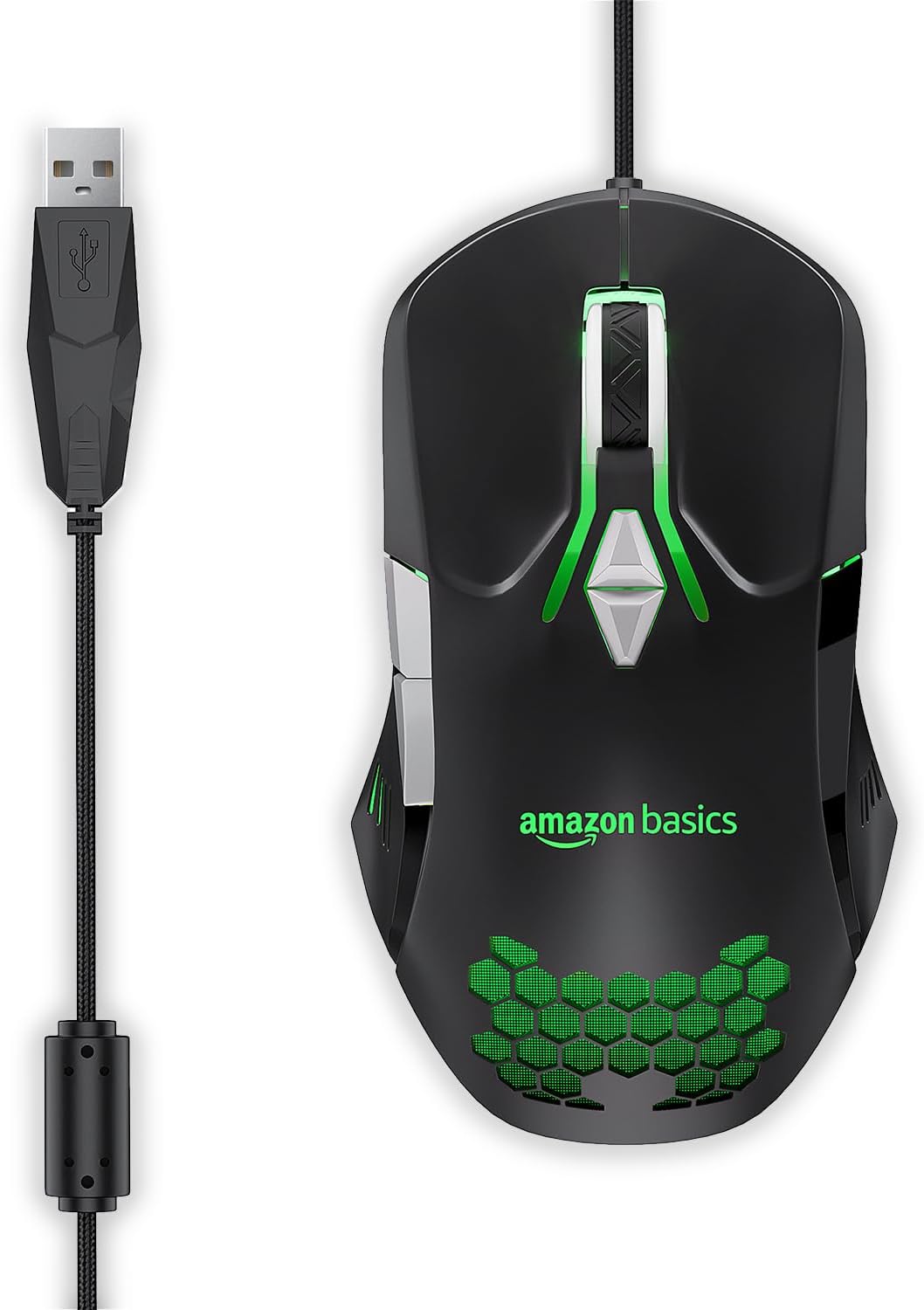 Amazon.in: Buy (Refurbished) AmazonBasics Wired Gaming Mouse with Up to ...