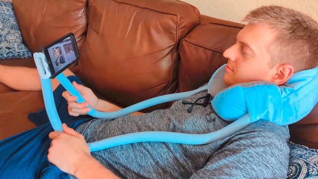Watch MoKo Neck Pillow with Phone Holder on Amazon Live