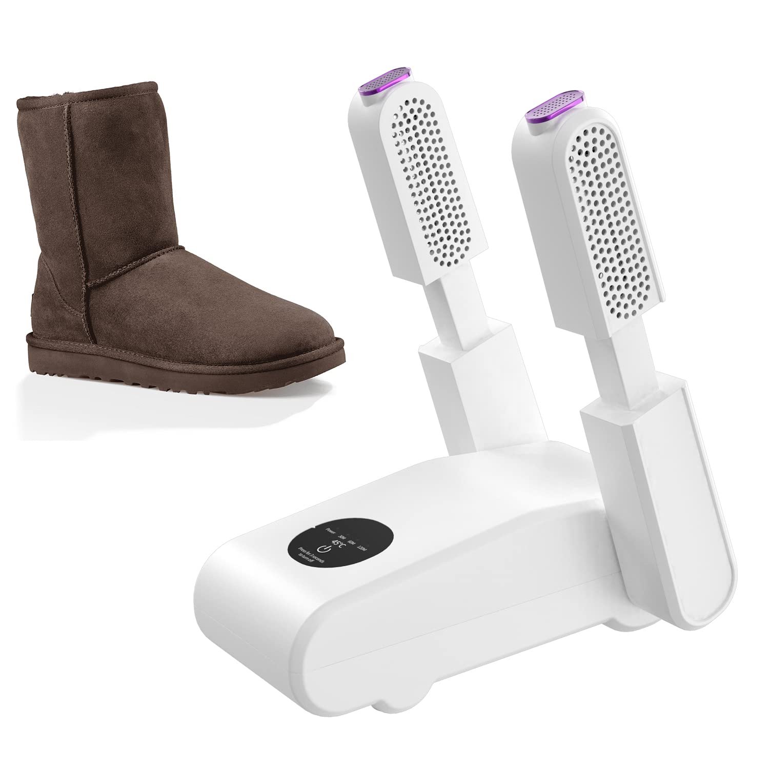 KOCONIC Portable Shoe Dryer Boot Dryer Glove Dyrer,Footwear Warmer for ...