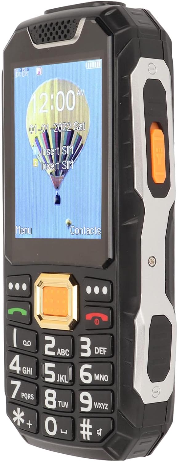 ASHATA Teléfono Móvil para Personas Mayores 2G, Teléfono Móvil con ...