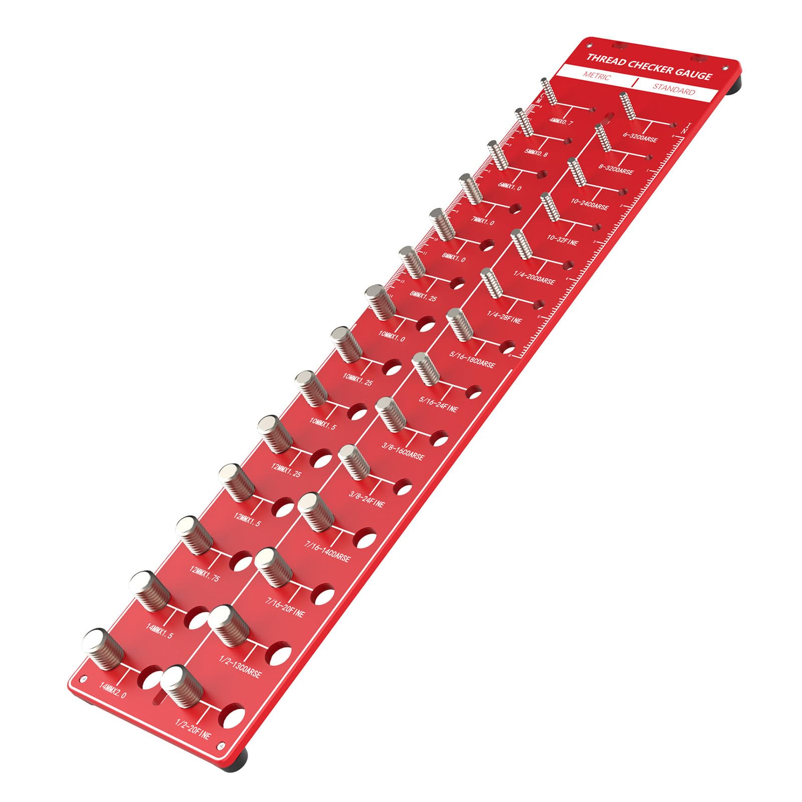 Thread Checker, 28 Nut and Bolt Thread Checker, Bolt Size and Thread ...