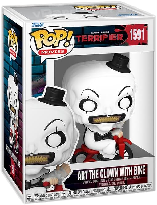 Amazon.com: vRareStore Pop Horror: Terrifier - Art The Clown Vinyl ...