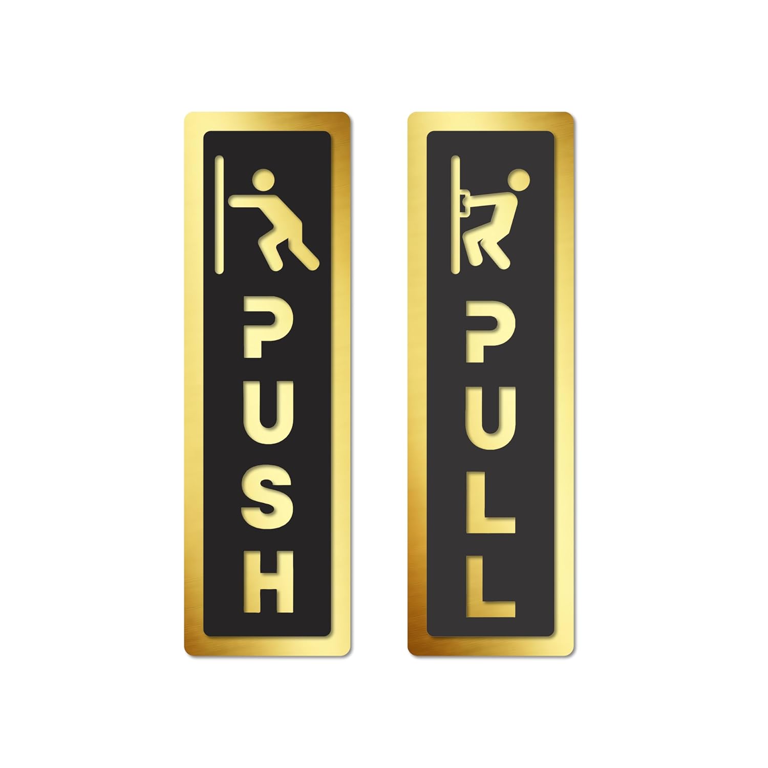 Goelite Acrylic Pull Push Sign Board For Stores, Café, Hotel ...