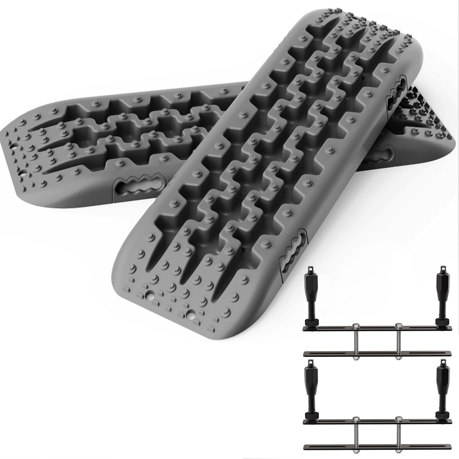 Snapklik.com : ALL-TOP Recovery Traction Boards, 2PCS & Mounting Kit ...