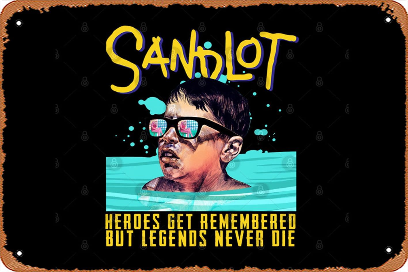 Amazon.com : Zuhhgii Retro Tin Sign sandlot quotes Vintage Funny ...