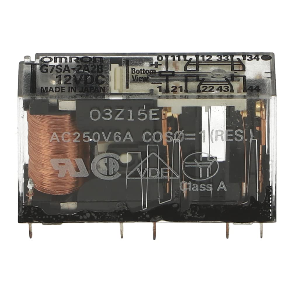 Amazon.co.jp: G7SA-2A2B 12DC | G7SA-2A2B DC12 | 121498 | オムロン セーフティリレー ...