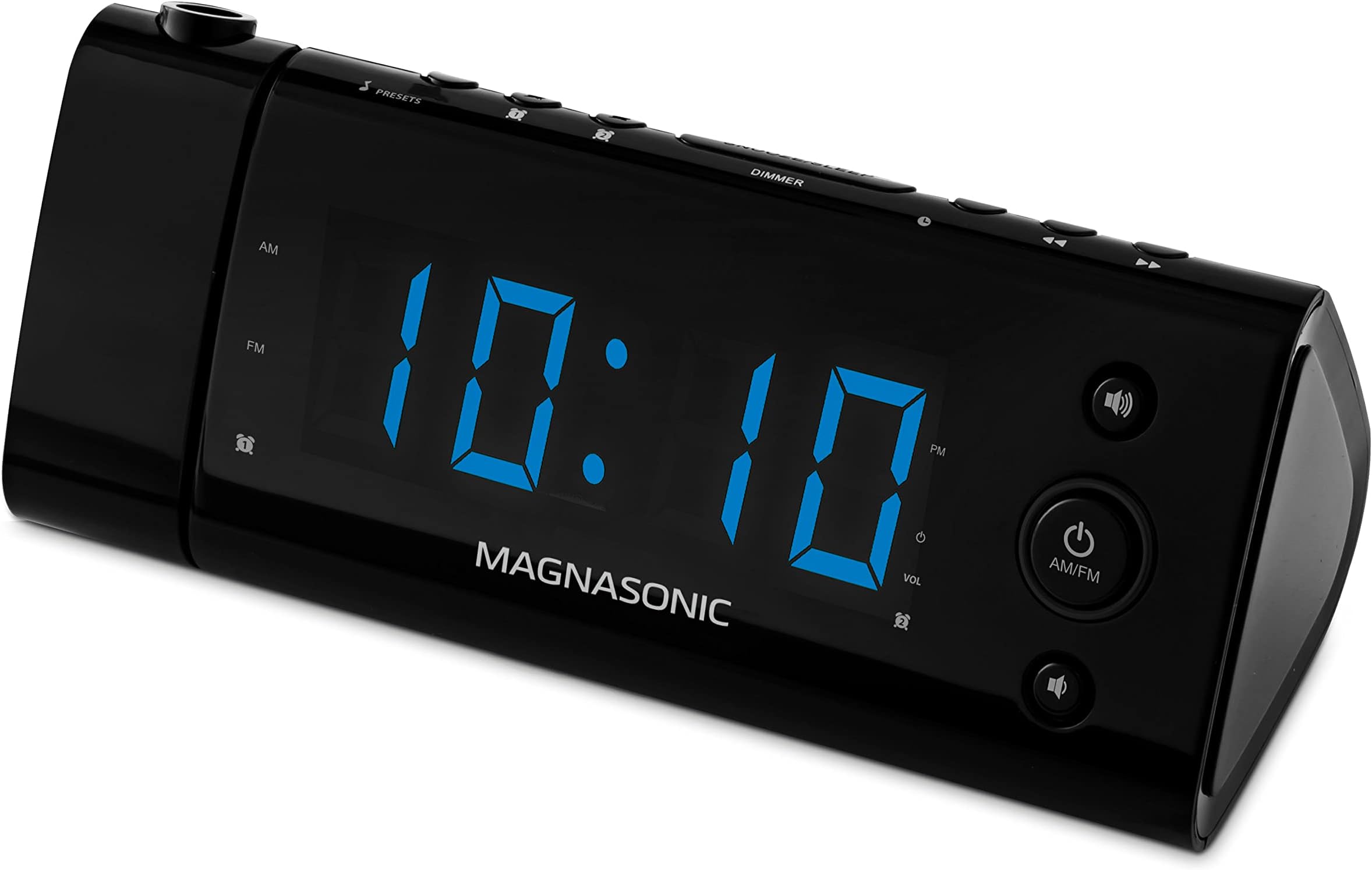 Amazon.com: Magnasonic USB Charging Alarm Clock Radio with Time ...