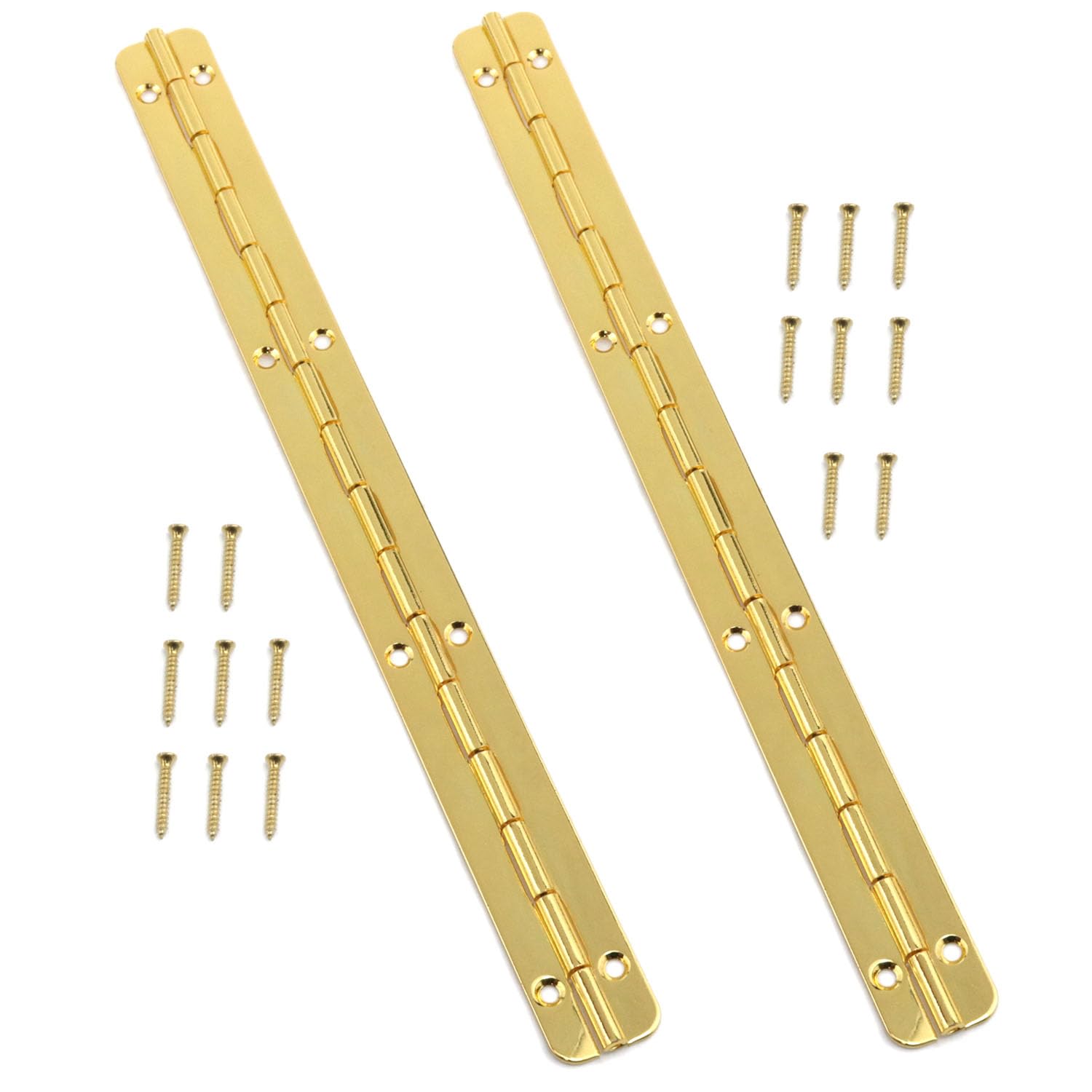 Meuey Lyot Antique Gold Hinge Piano Hinge Long Folding Butt Hinge Metal ...