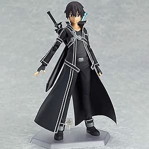 Eamily Sword Art Online Kirito Anime Action Figure Collectible Model ...