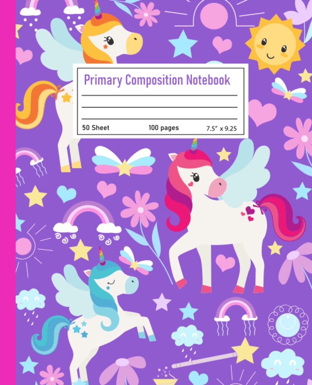Primary Composition Notebook k-2: Primary Composition Notebook With ...