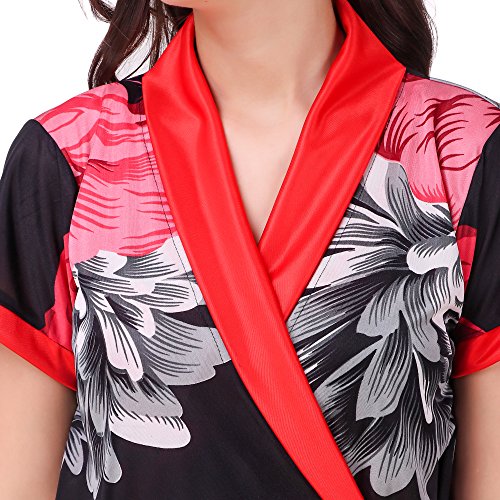 Buy Trost - Womens Satin HOT & Bold Nighty/Nightwear Combo Set for ...