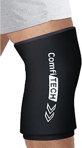 ComfiTECH Large Knee Ice Sleeve for Injuries Compression Sleeve ...