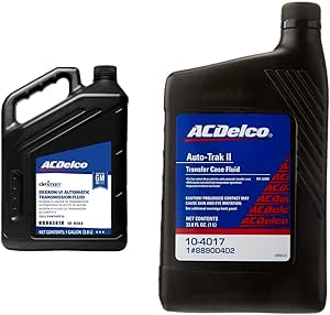 Amazon.com: ACDelco Dexron VI - Líquido de transmisión automática sintética completa y caja de ...