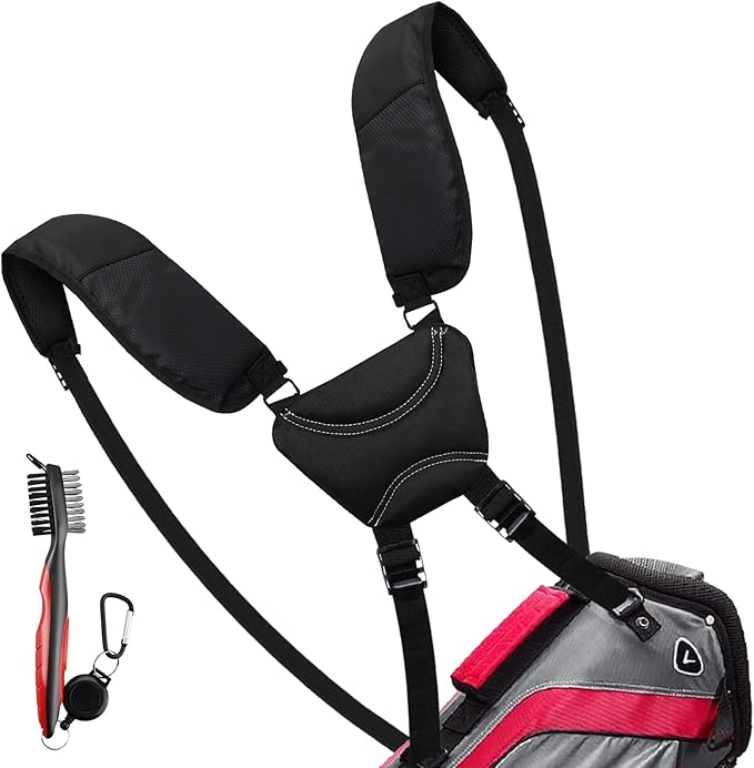 Amazon.com : Golf Bag Strap, Adjustable Golf Bag Straps Replacement ...