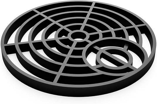 QUERGO Round Drain Covers Outdoor 150mm (6”) Outdoor Drain Cover ...