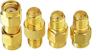 Amazon.com: Superbat SMA Female/Male to RP-SMA Female/Male RF Coaxial Coax Adapter Connector Kit ...